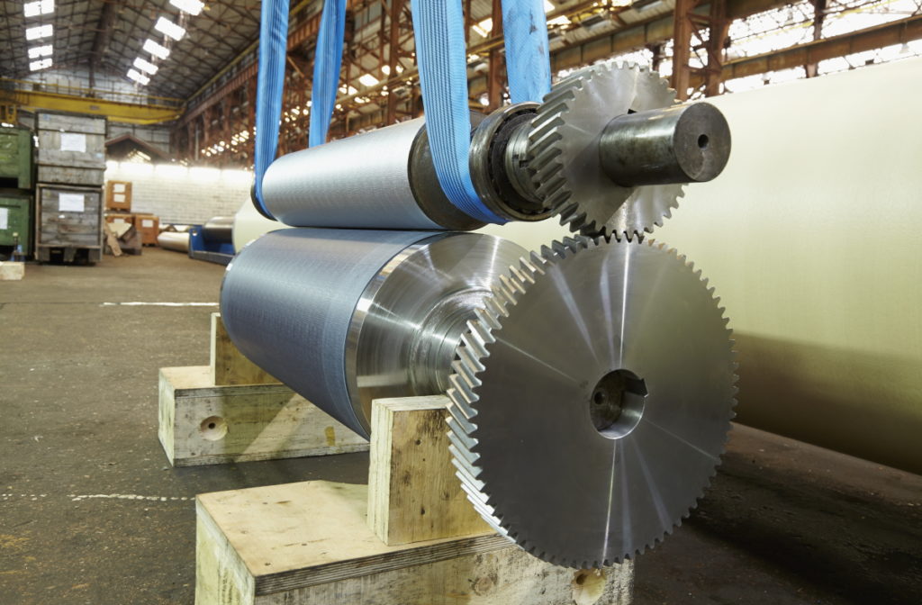 Forged steel shaft machining